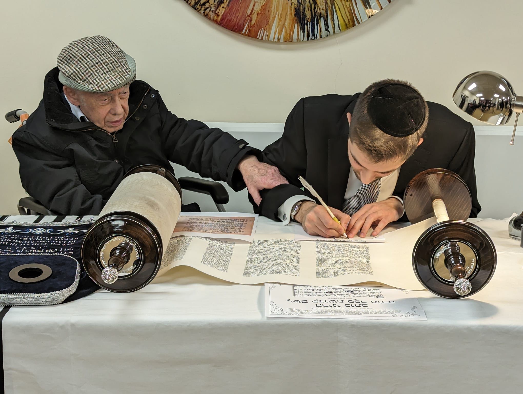 Heathlands Village Sefer Torah dedication attracts 300 - The Fed